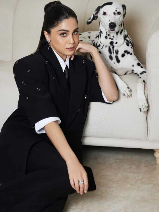 Sharvari Wagh makes a fashion statement in black pantsuit – OTTplay