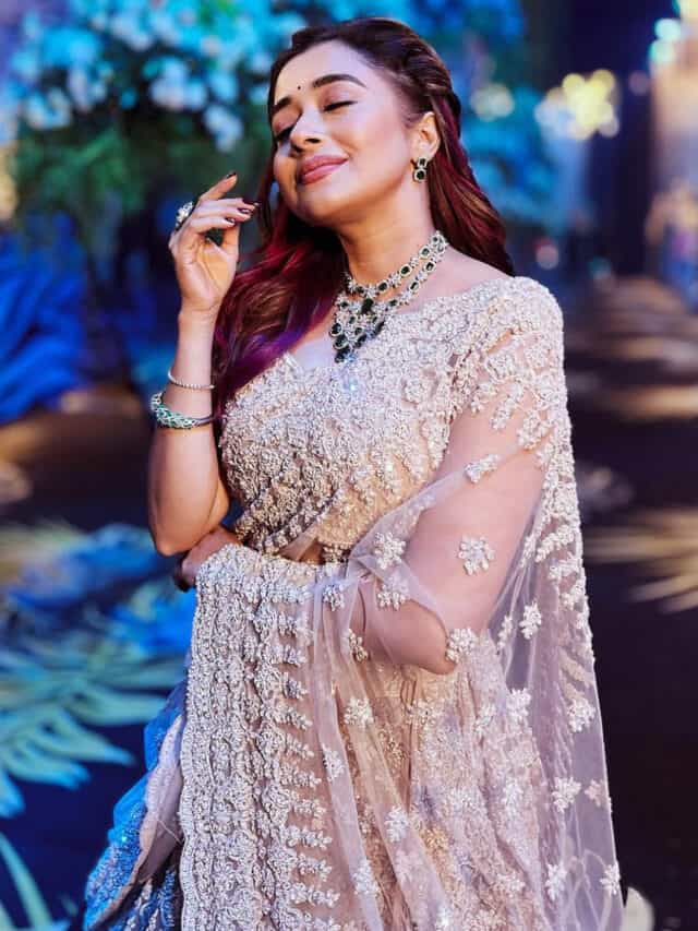 Tina Dutta looks ethereal in an embroidered lehenga – OTTplay