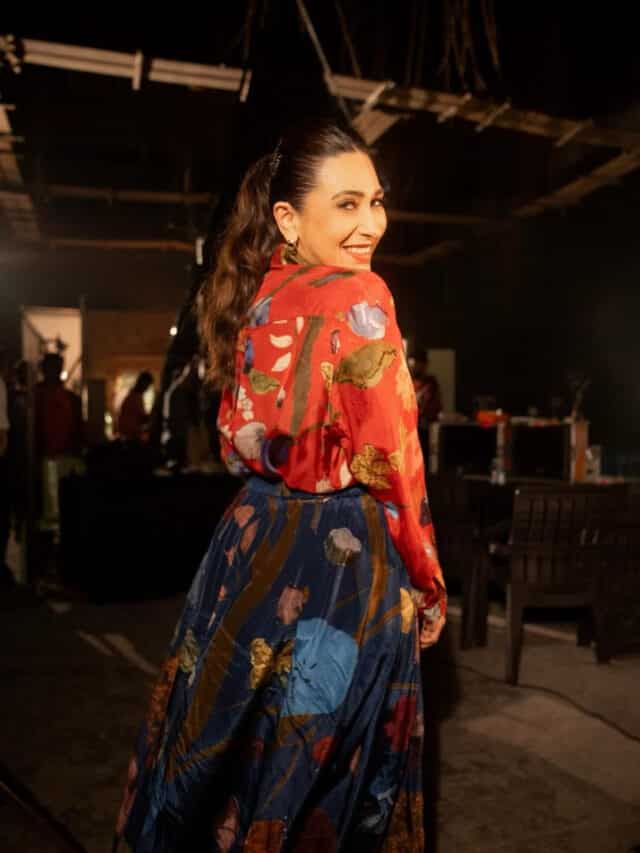 Karisma Kapoor looks gorgeous in a printed outfit – OTTplay