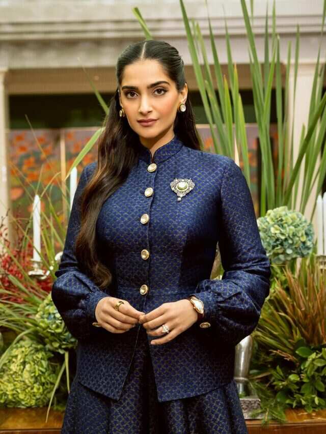 Sonam Kapoor is elegance personified in a formal blue ensemble – OTTplay