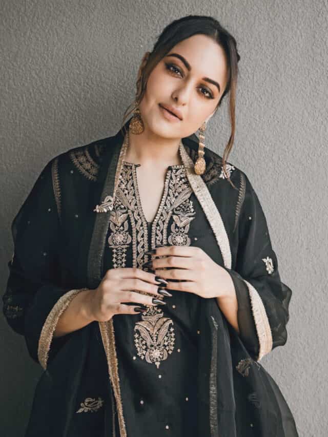 Sonakshi Sinha stuns in a silk black suit – OTTplay