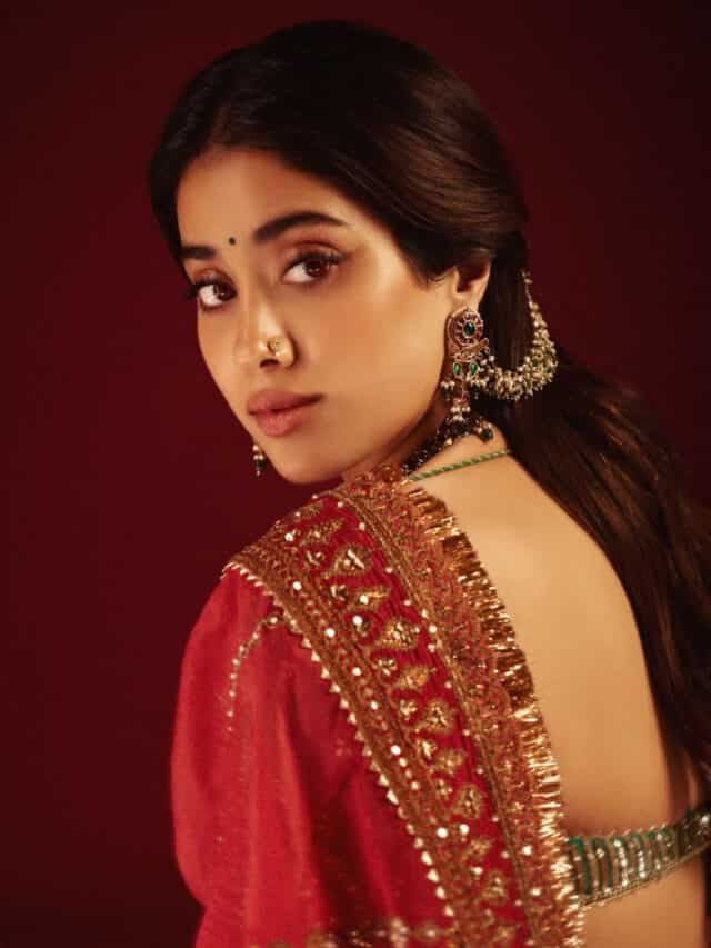 Janhvi Kapoor’s latest heritage saree look exudes royalty – OTTplay